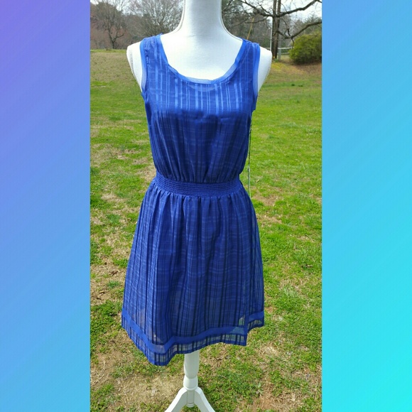 Simply Vera Vera Wang | Dresses | Simply Vera Spectrum Blue Dress ...